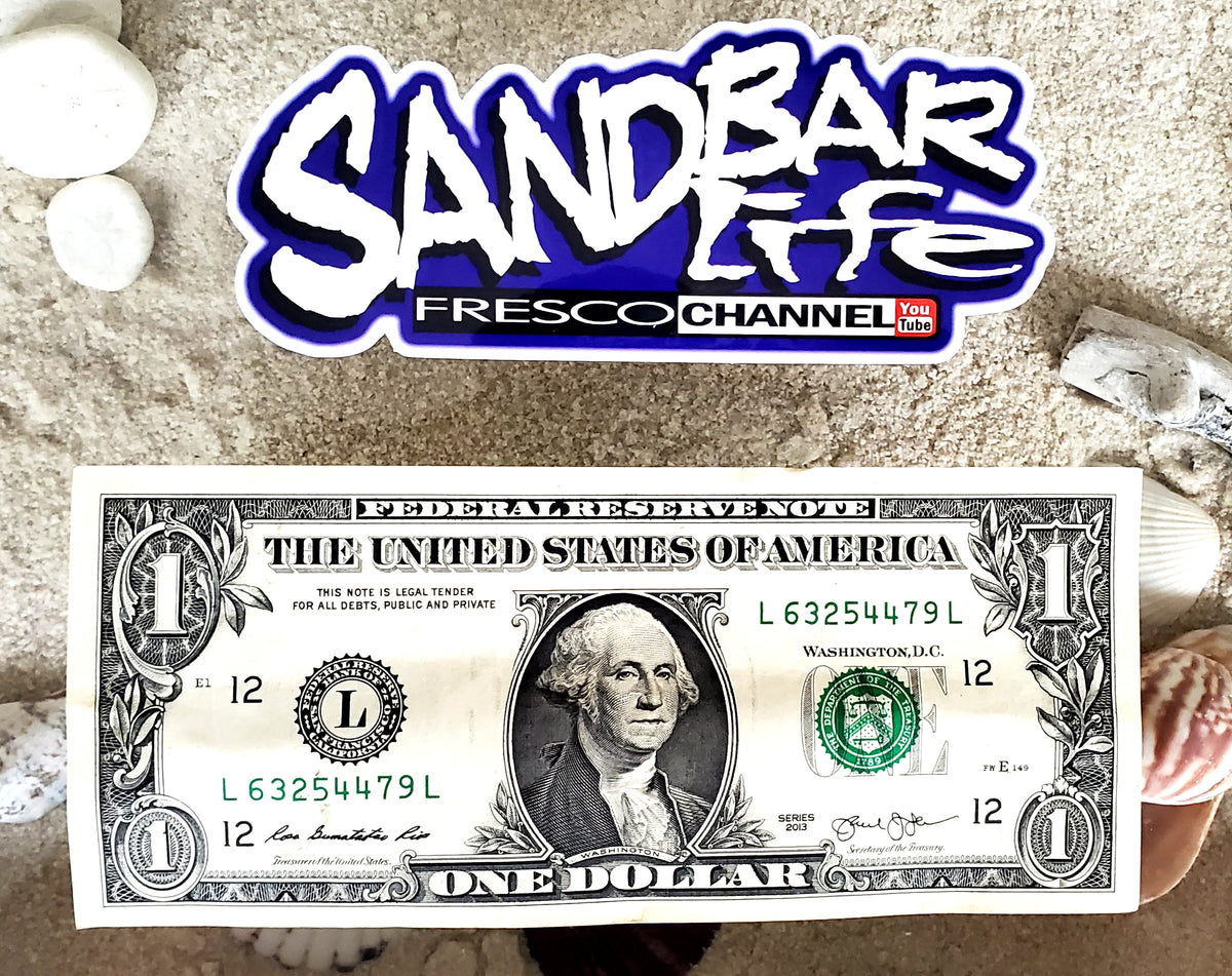 Sandbar Life Sticker 5"x2" – fresco channel